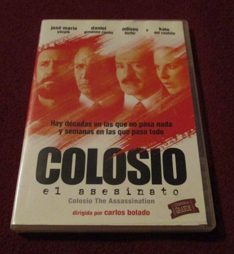 Colosio el Asesinato aka Colosio the Assassination DVD Jose Maria ...