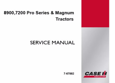 Case 7210,7220,7230,7240,7250,8910,8920,8930,8940,8950 Pro Magnum ...