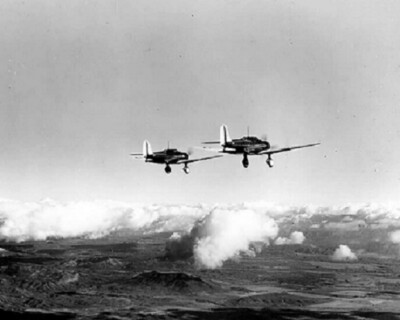 Northrop A-17 Aircraft in flight WWII World War 2 8x10 Photo 466a | eBay