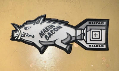 5.11 Tactical morale patch RARE POTM Makin Bacon 511013 | eBay