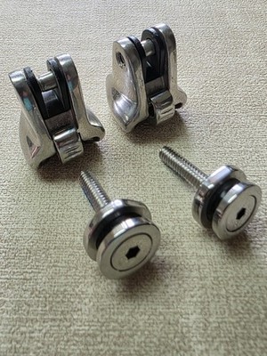 SS Bimini Quick Release Hardware - Deck Hinge - Dowco Lok - Spring ...