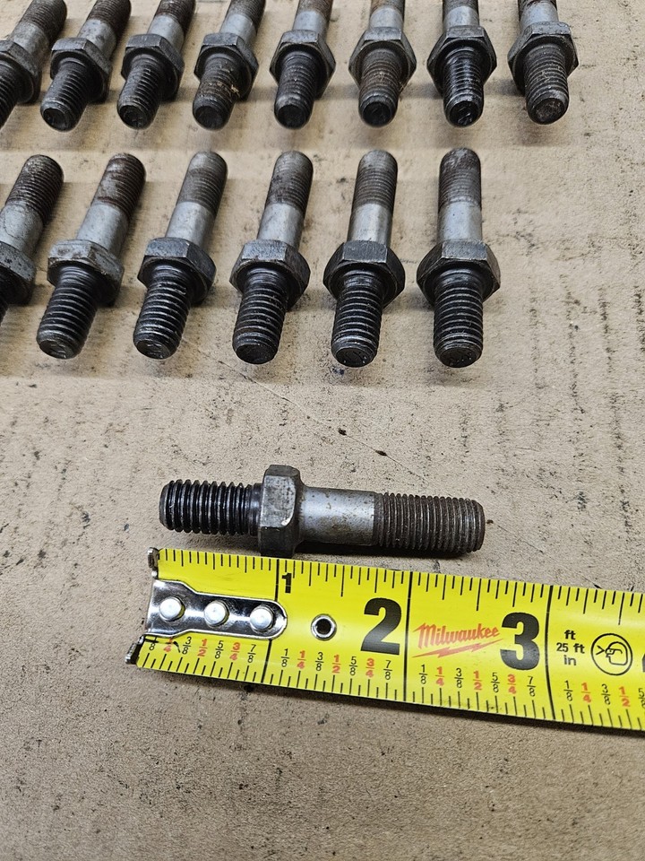 Factory GM BBC 7/16 Rocker Arm Studs Fits Chevy Ford SBC BBC 7/16" Stud ...