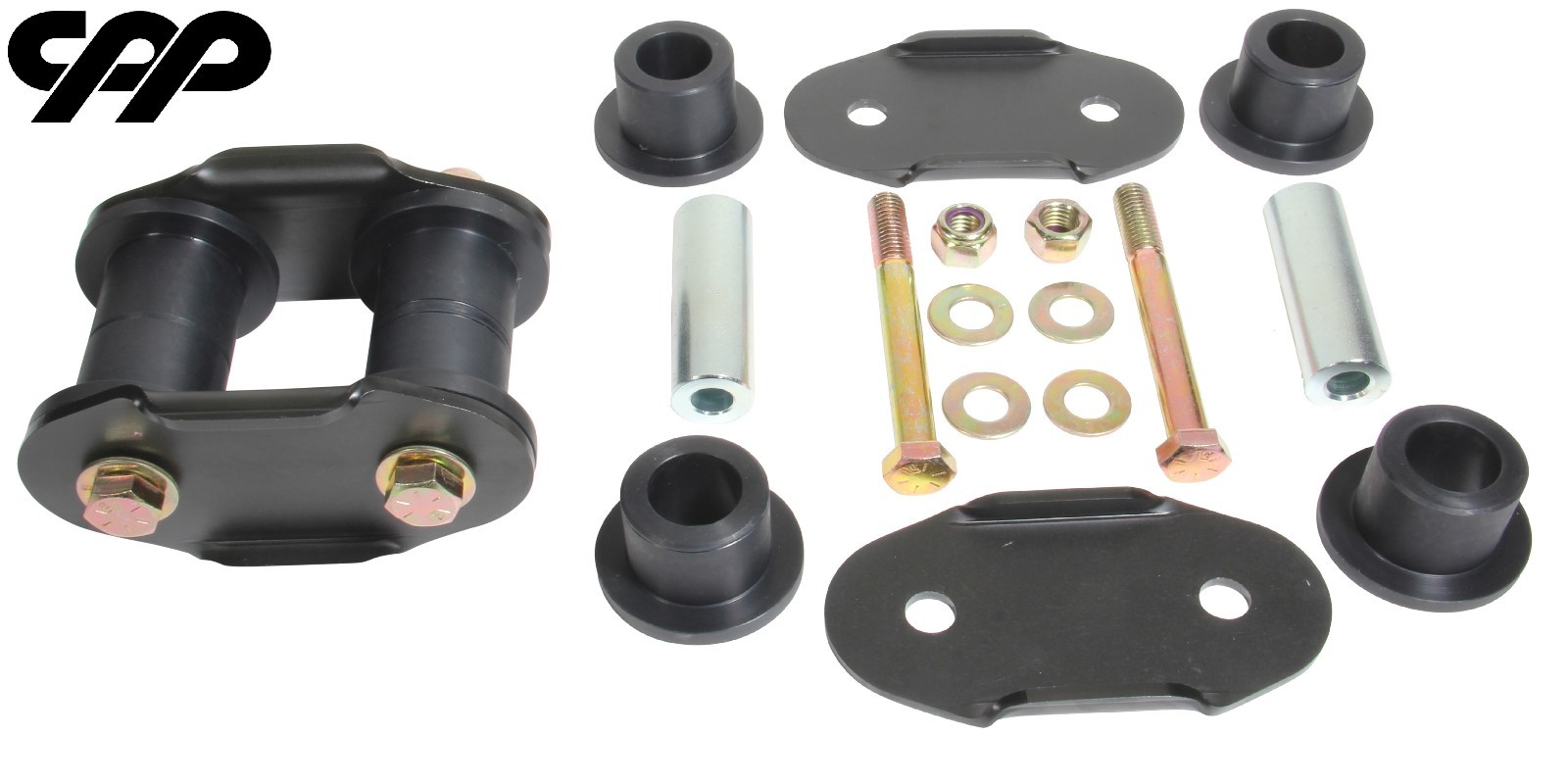 68 74 Chevy Nova CPP Performance Rear Leaf Spring Shackles Shackle Kit ...