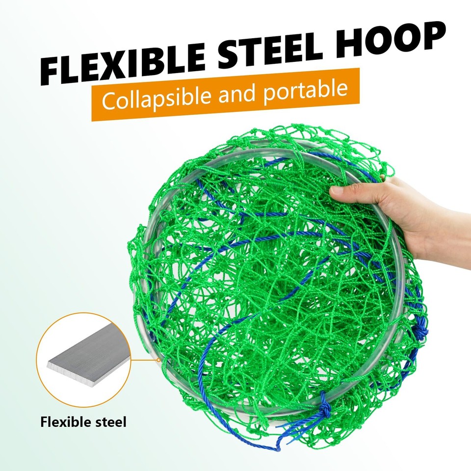 Bridge And Pier Fishing Net Foldable Drop Net For Pier Fishing With ...