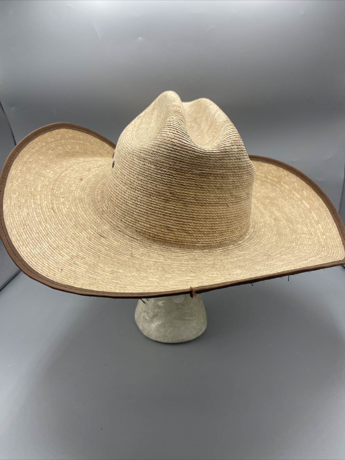 Resistol Men's Genuine Mexican Palm Cowboy Hat Size 7… - Gem