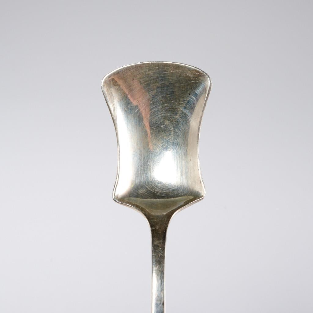 3 Sterling Silver Peruvian Plata Shovel Sugar Tea Spoons Embossed ...