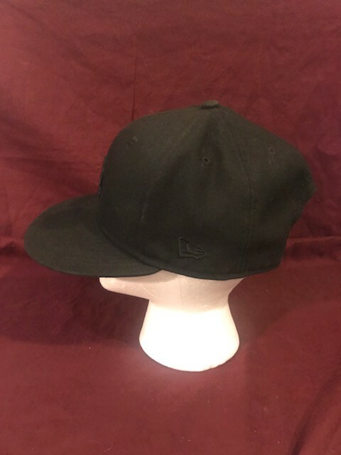 New Era 59fifty LA Dodgers All Black Hat Cap Adjustab… - Gem
