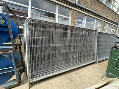 Heras Site fencing panel - 1 foot and 1 clip included | eBay UK