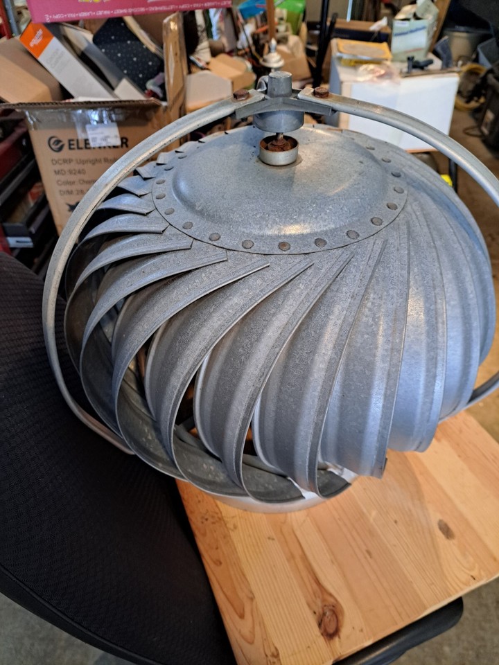Empire Ventilation 12-inch Turbine Wind-Driven Turbine Exhaust ...