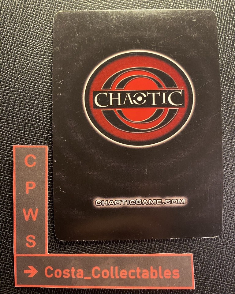 NUNK'WORN - 3 MAX C,P,S - 60/80/65/55/55 - CHAOTIC CARD - PROMO CARD ...