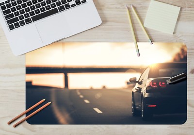 3D Highway Scenery 059 Non-slip Office Desk Mouse Mat Large Keyboard ...