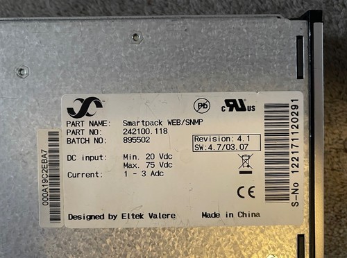 Eltek Smart pack Control Unit | eBay