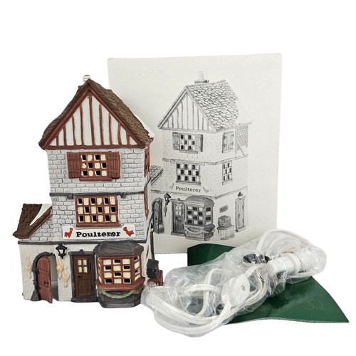 Vintage Dept 56 Dickens Village Poulterer 5926-9 1988 | eBay
