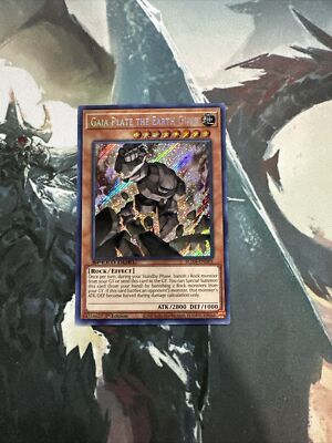 Yugioh Gaia Plate the Earth Giant Secret Rare SGX4 | eBay