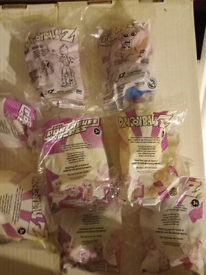 Burger king 2002 Dragon Ball Z Powerpuff Girls Toys Complete Set Of 4 ...