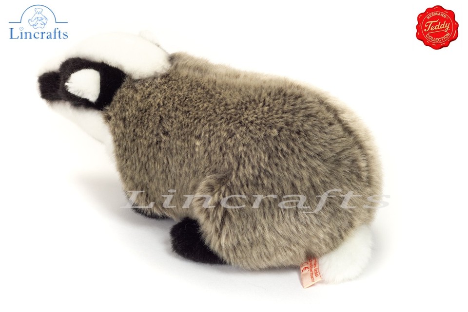 Teddy Hermann Badger Plush Soft Toy Wild Woodland Animal Teddy Gift ...