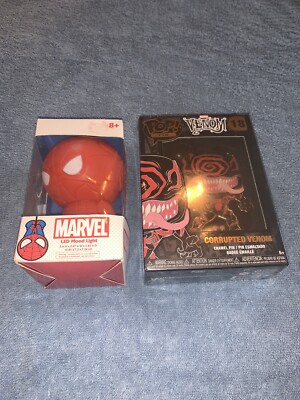 MARVEL Spider-Man LED Mood Light New - In Box With Bonus🔥 | eBay