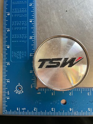 Aftermarket TSW Silver Center Cap C-370-2 | eBay