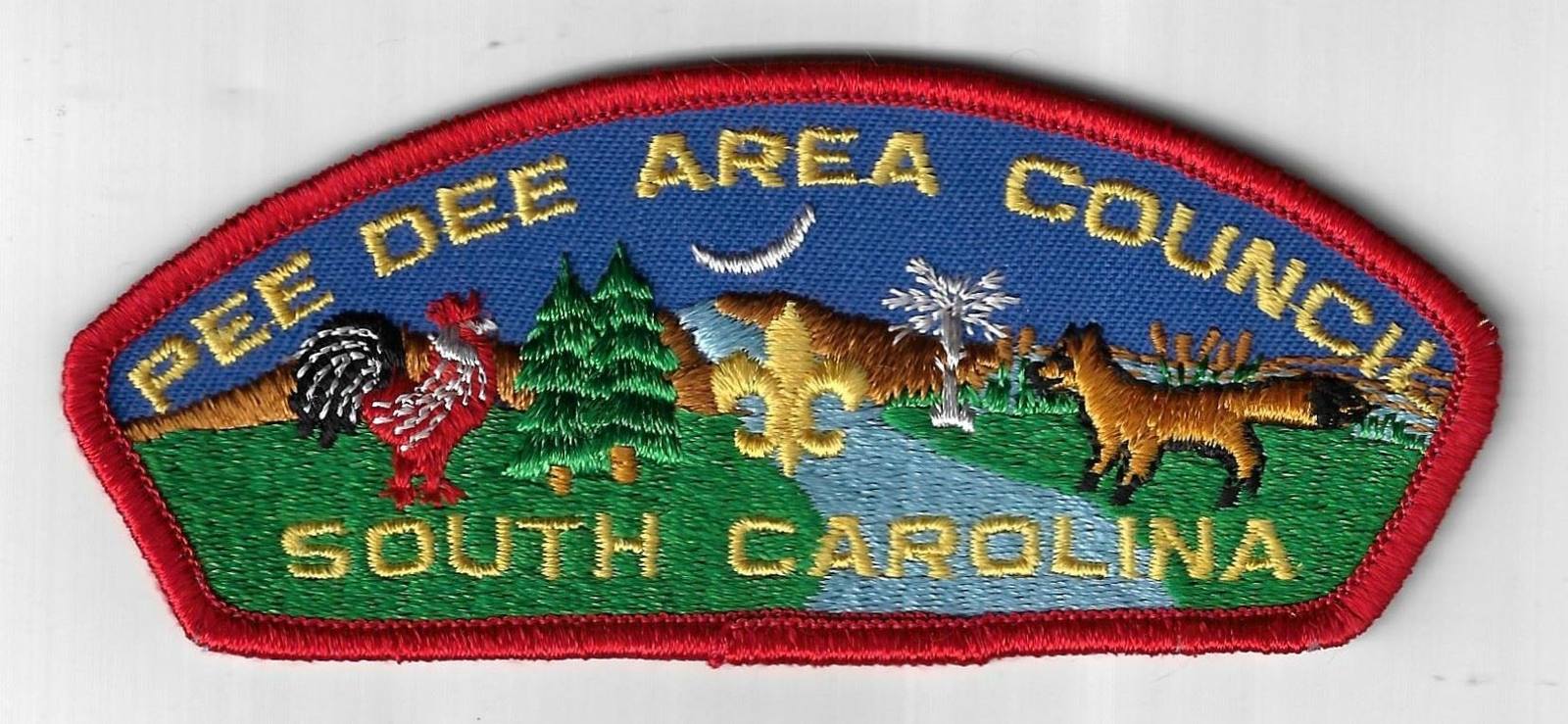 Pee Dee Area Council CSP South Carolina T2 RED Bdr. [CD2040] | eBay