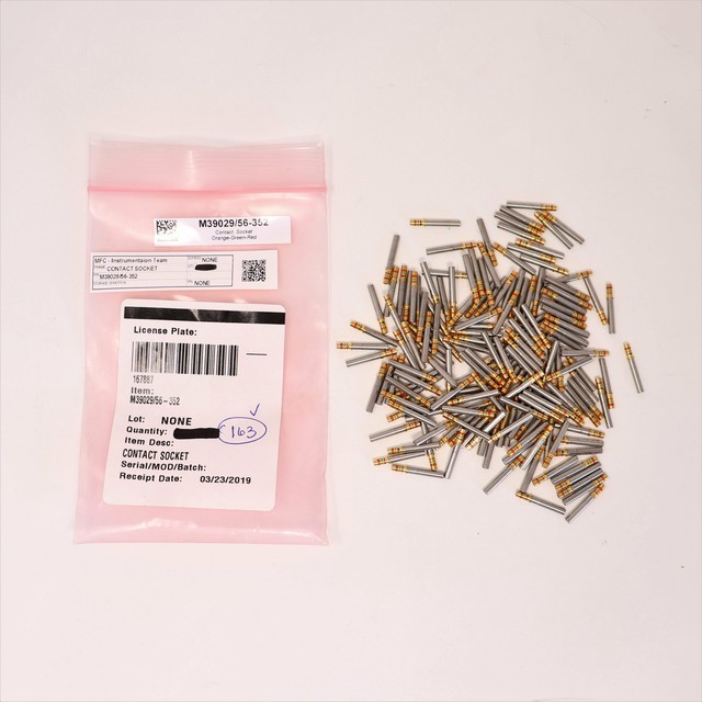 160 Pack Tri-Star Contact Socket M39029/56-352 for sale online | eBay