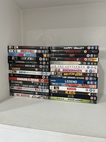 Large DVD Bundle With 30 DVD’s Range of Genres in Excellent Condition ...