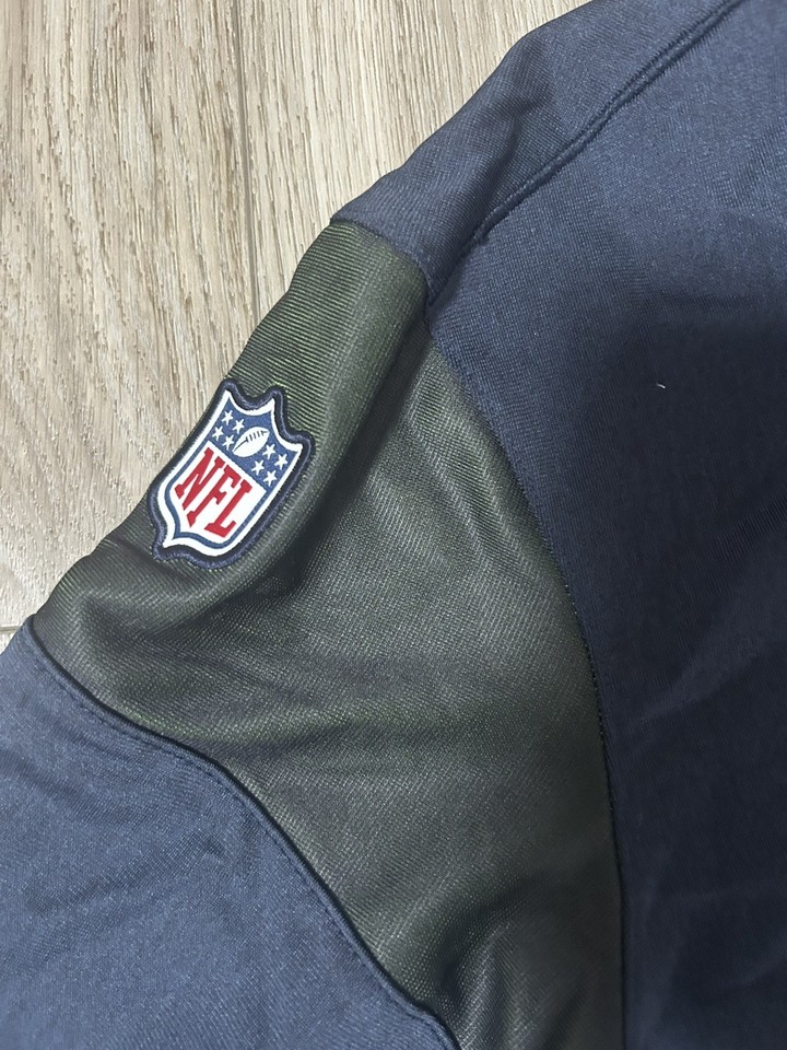 NFL Seattle Seahawks On-Field Quarter Zip Jacket Men Size S Pullover | eBay