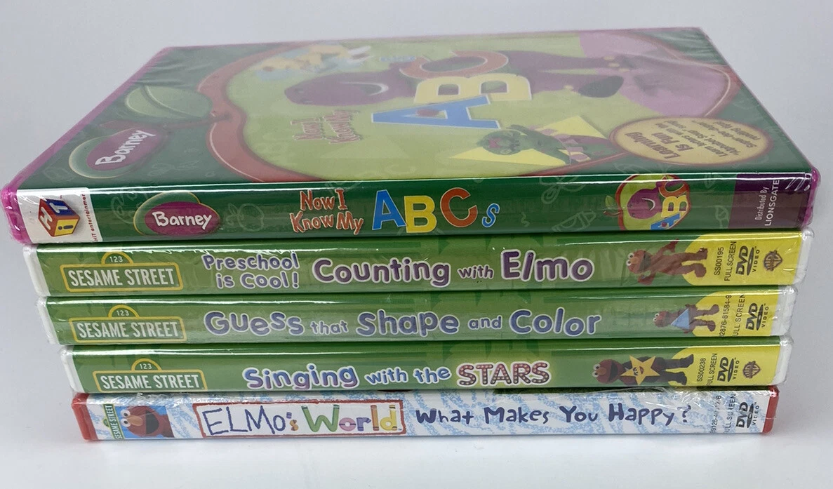 Elmos World Dvds Lots