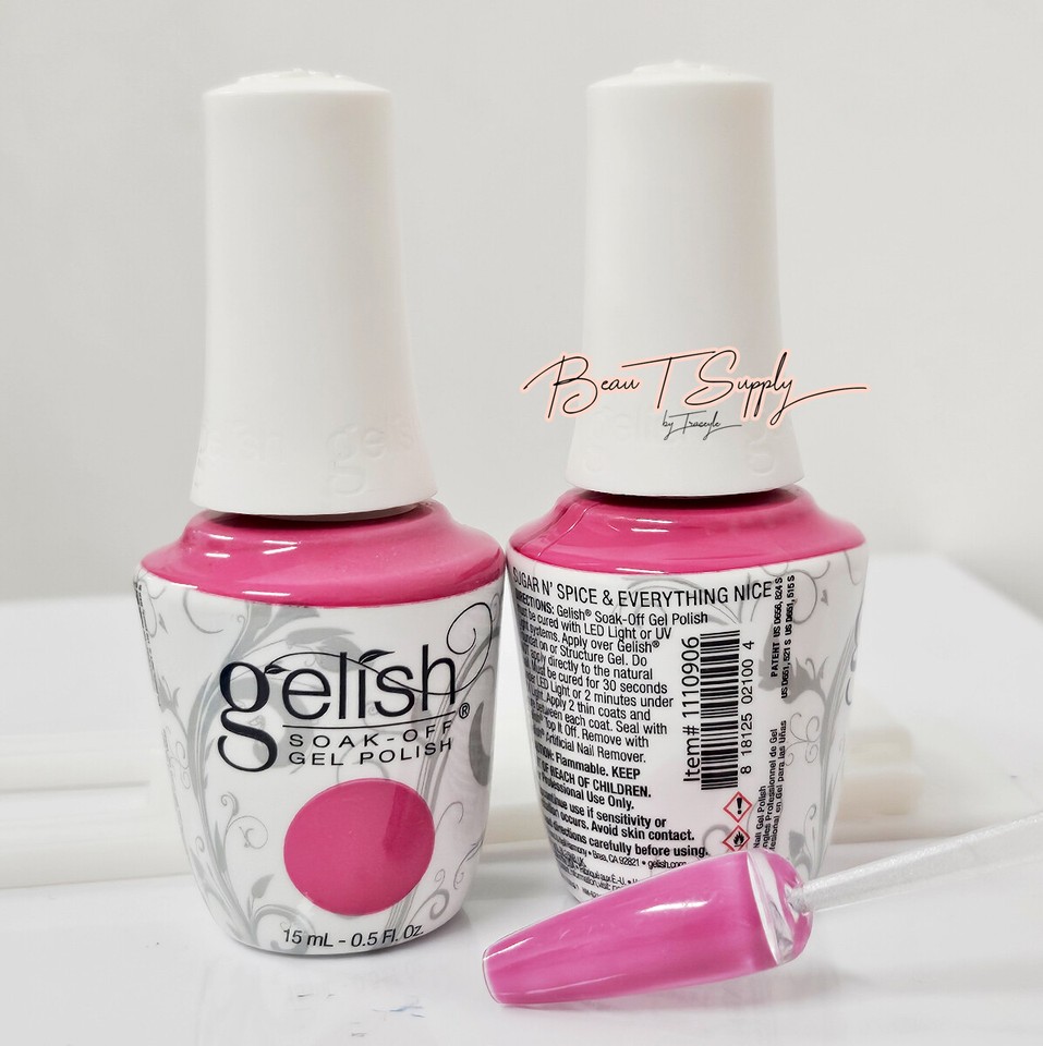 Gelish Soak-Off Gel Polish NEW BOTTLE 0.5 oz! (Part 2 : #10797 - 10969 ...