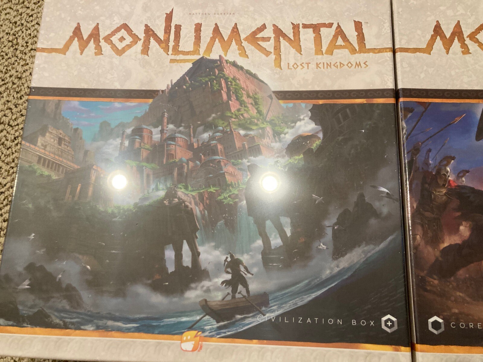 Monumental Board Game w/ Lost Kingdoms and African Empires expansions ...