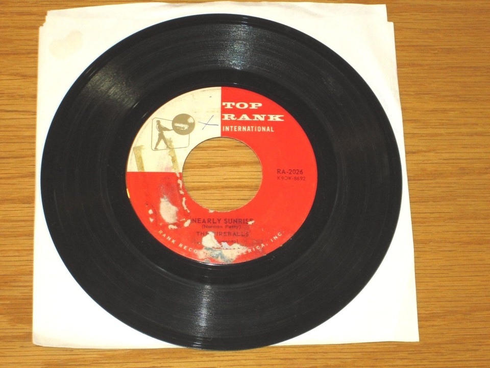 INSTRUMENTAL 45 RPM - THE FIREBALLS - TOP RANK 2026 - "BULLDOG" | eBay