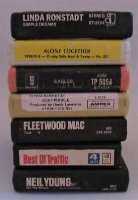 Classic Rock 8 Track Tapes - Choose Your Title! | eBay