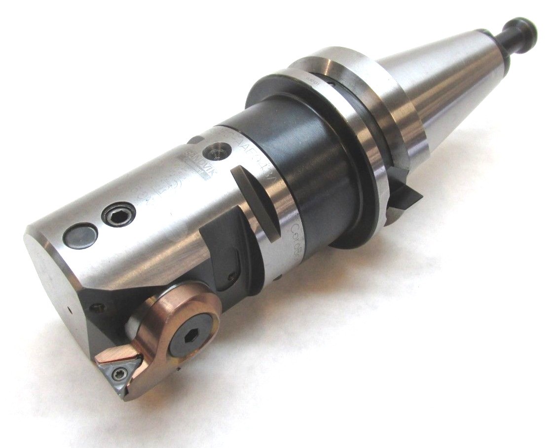SANDVIK-COROMANT 55-70mm FINISH BORING SYSTEM w/ BT40 SHANK - #C5-R825C ...