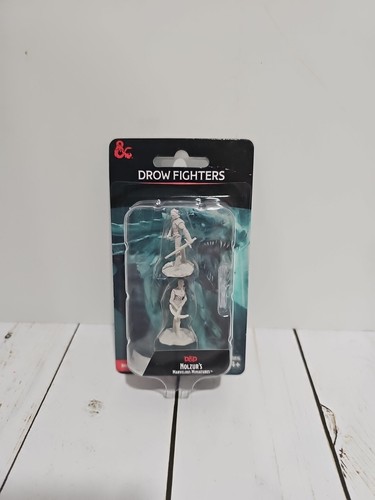 WizKids Dungeons And Dragons Drow Fighters Nolzur's Marvelous Figure ...