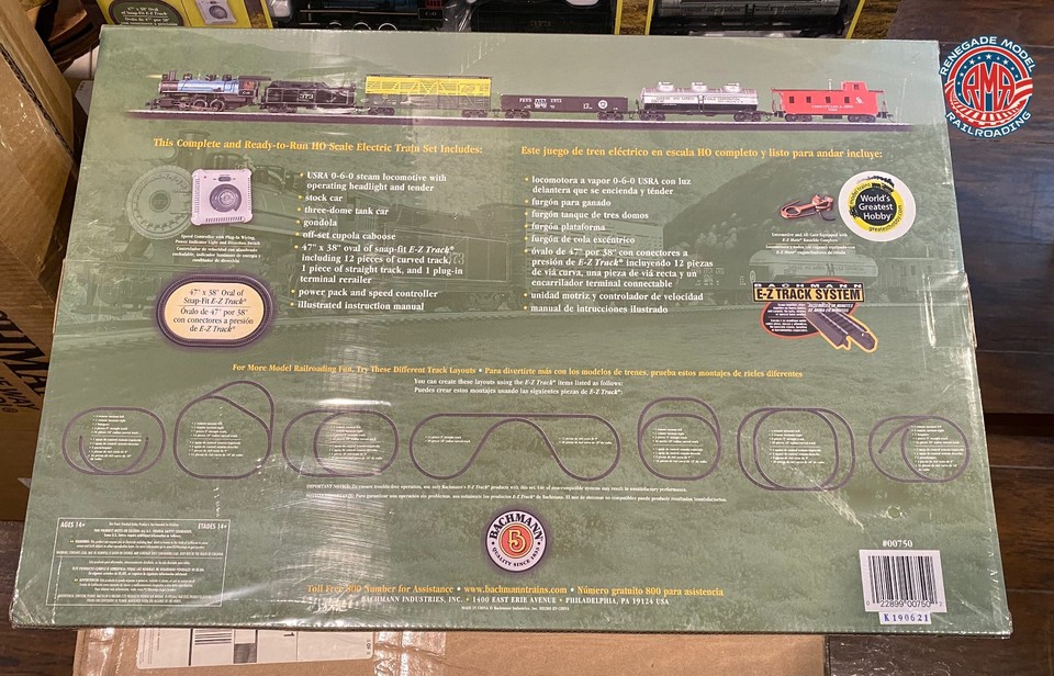 Bachmann 00750 HO Scale Chessie Special Electric Train Set 2025 | eBay