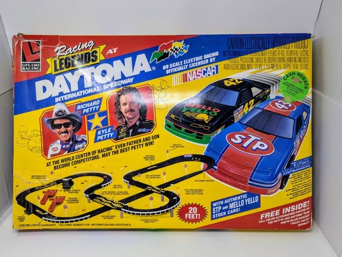 LIFE-LIKE RACING TYCO RACING LEGENDS DAYTONA RICHARD KYLE PETTY HO SLOT ...