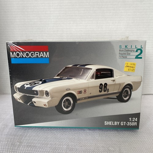 FACTORY SEALED Monogram 2969 1:24 Scale Ford Mustang Shelby GT-350R ...