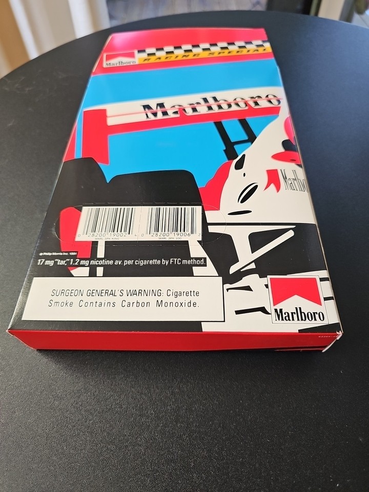 Vintage NOS Marlboro Racing Team 92 Men's Snapback F1 Formula One ...