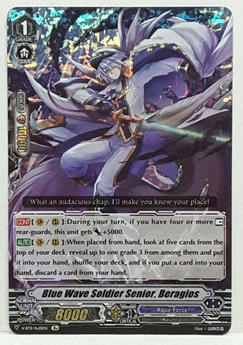 Cardfight Vanguard Blue Wave Soldier Senior, Beragios V-BT11/Re:01EN Re ...
