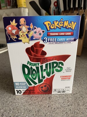 Pokemon, Fruit Roll Up, Sealed Box | eBay