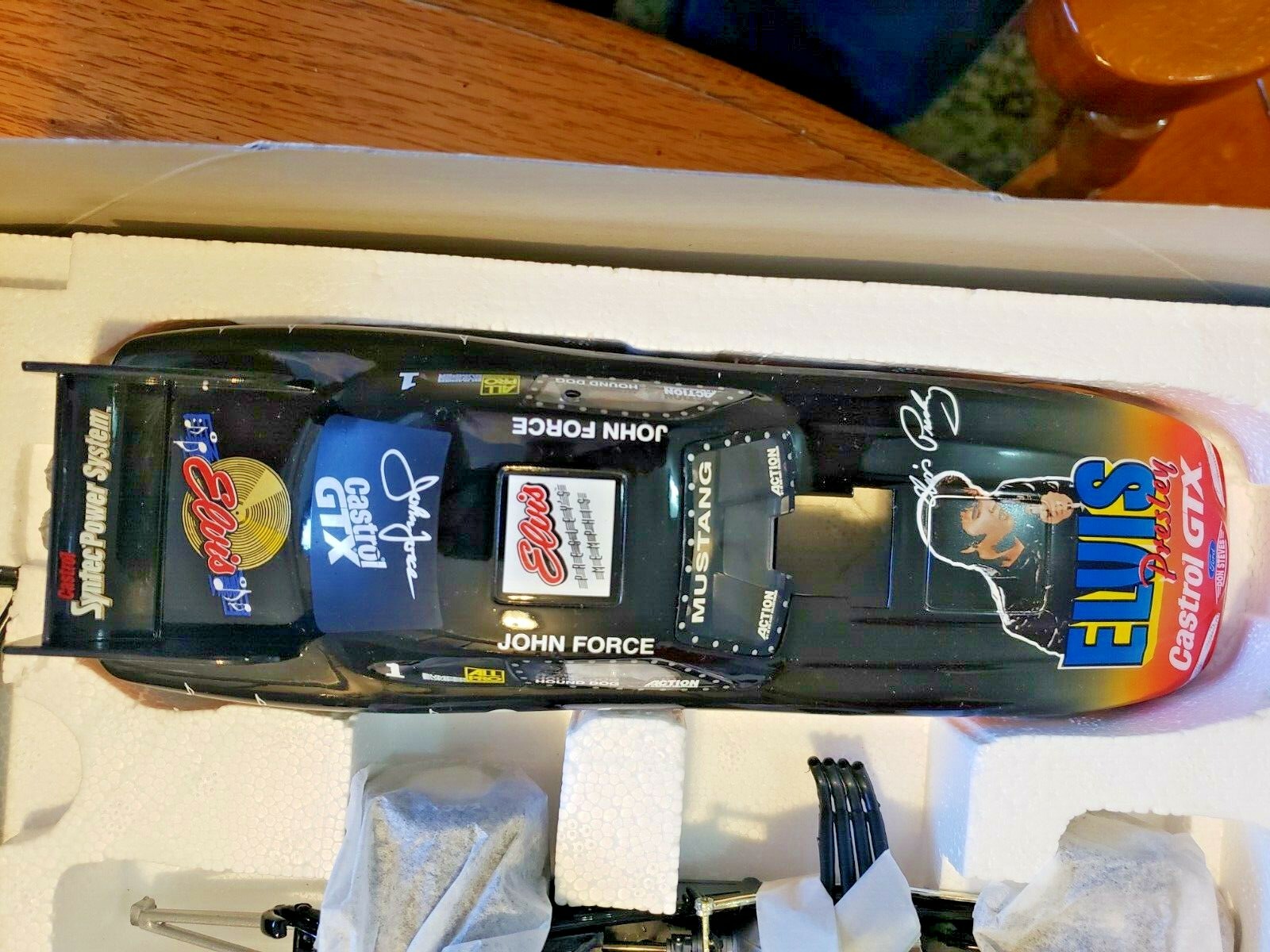 Action John Force Ford 1998 Mustang 1:24 Scale Funny Car Castrol GTX ...