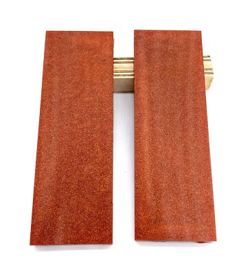 Pen Kit Mall CRYSTAL ORANGE CUSTOM COMPOSITE KNIFE HANDLE MATERIAL ...