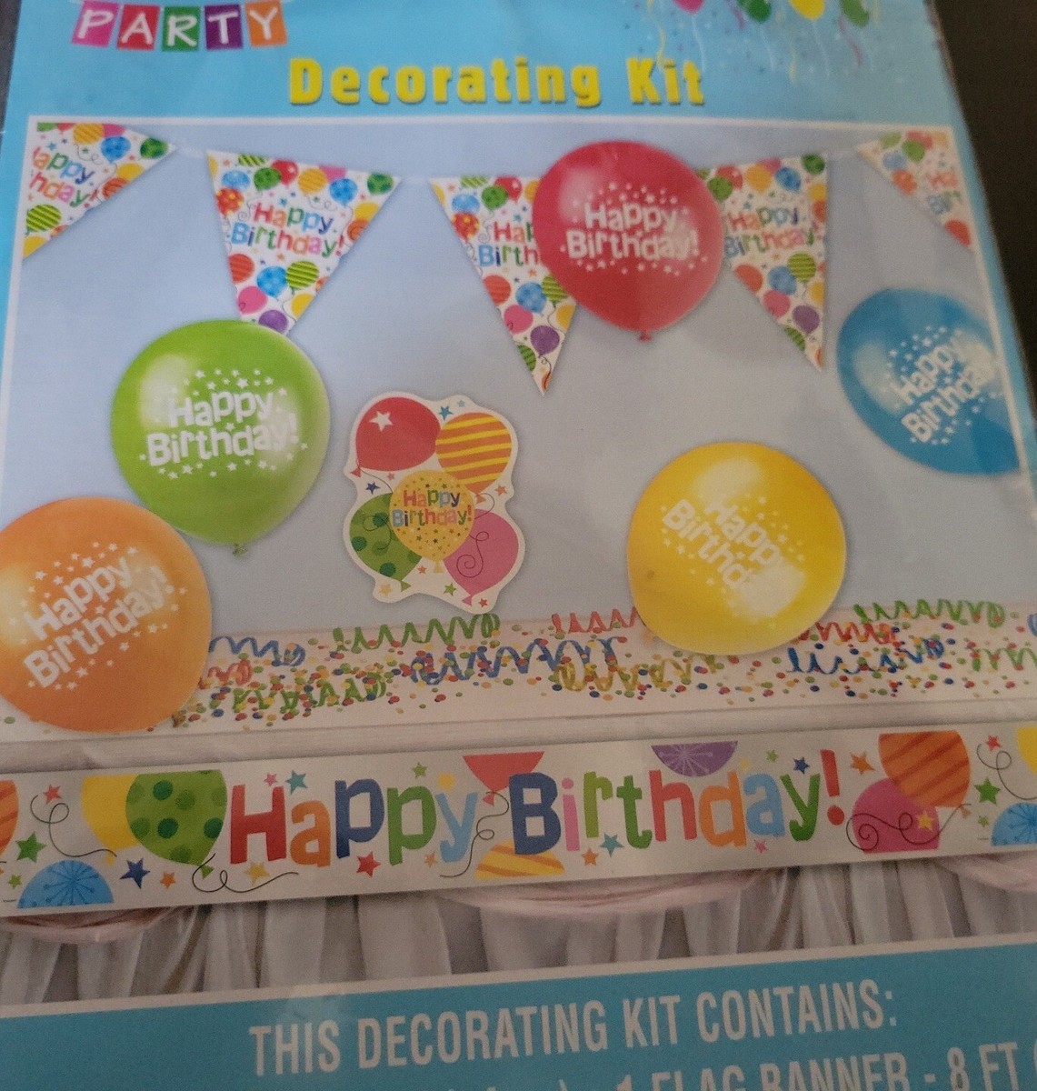 Birthday Cubicle Decorating Kit | Shelly Lighting