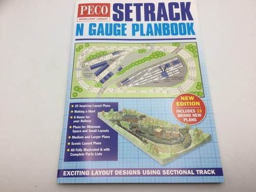 Peco IN1 N Gauge Track Plans Book | eBay UK