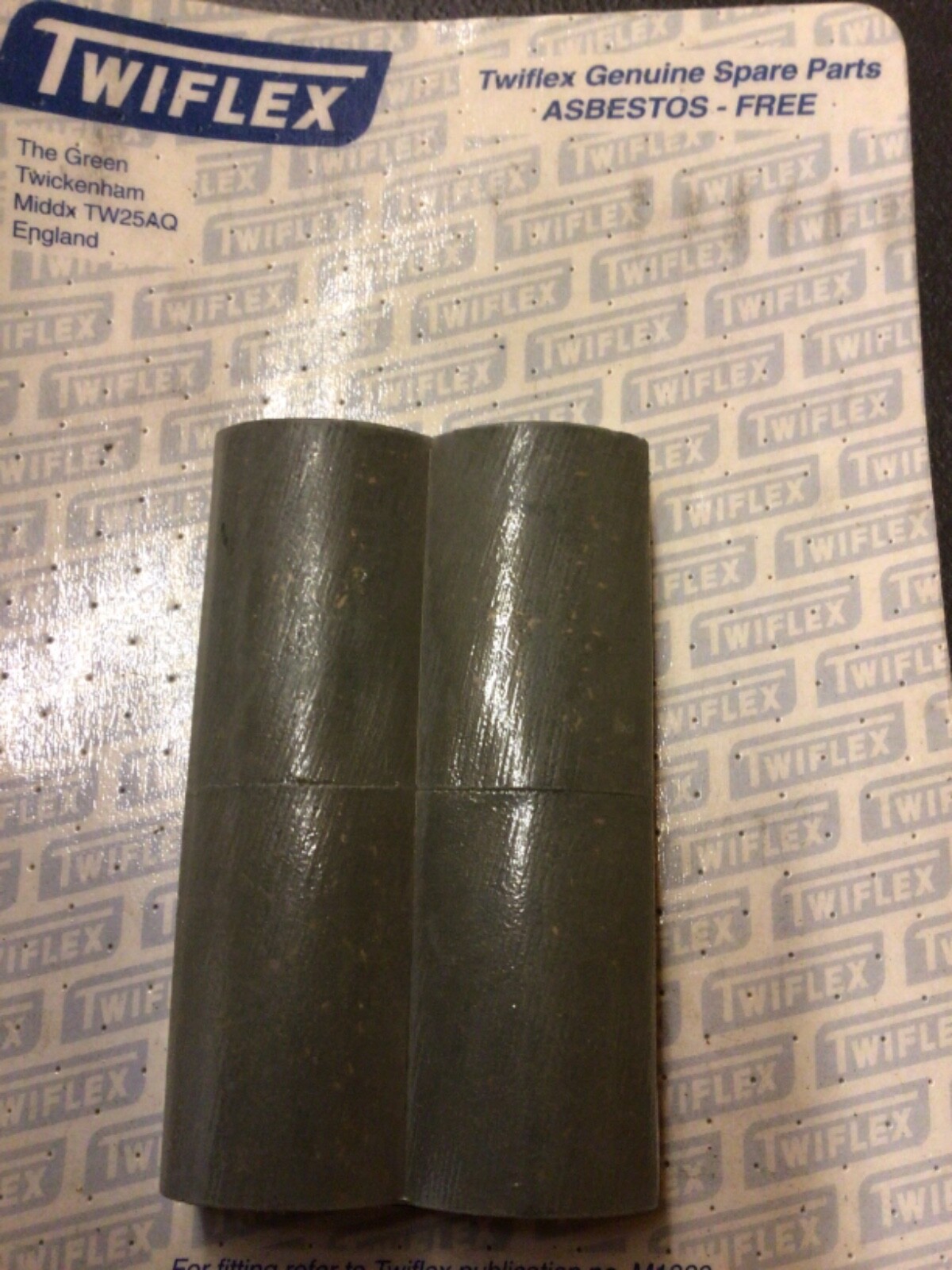 TWIFLEX INDUSTRIAL BRAKE DISC PADS TW25AQ 4 individual pads | eBay