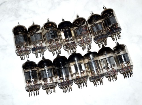 50x 6N1P = E88CC, 6922, 6DJ8 Double Triode Tube Soviet USSR 1970's Used ...