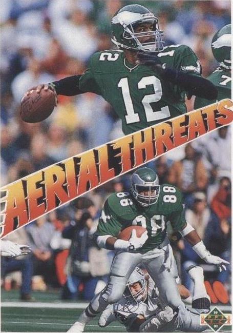 1991 Upper Deck Keith Jackson Randall Cunningham #31 for sale | eBay