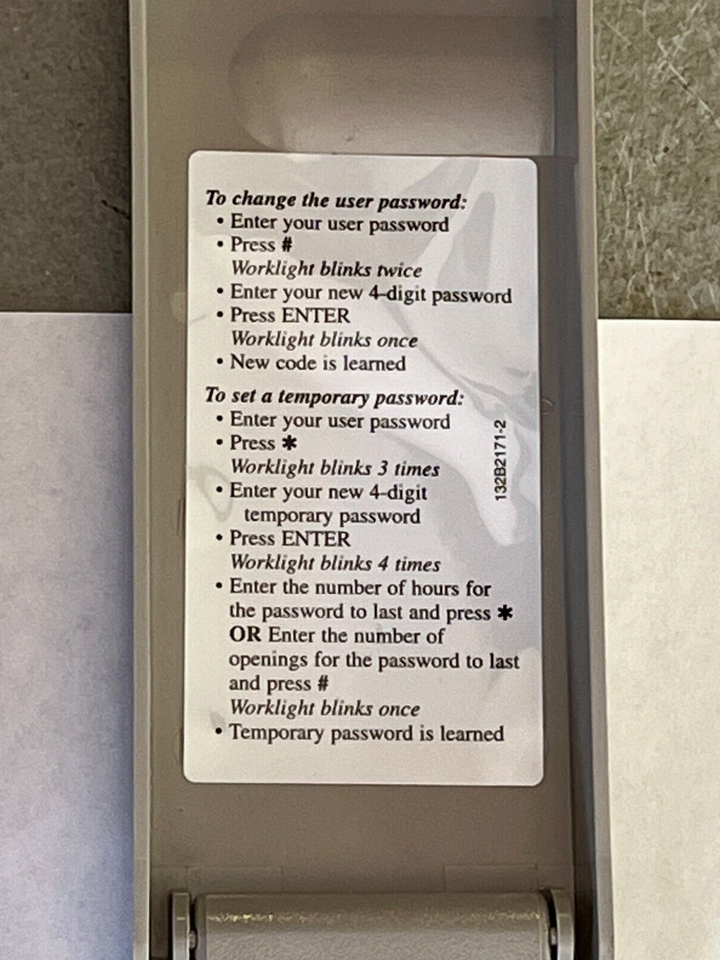 CRAFTSMAN # 139.53684 WIRELESS KEYLESS ENTRY, 976LM, 977LM SECURITY ...