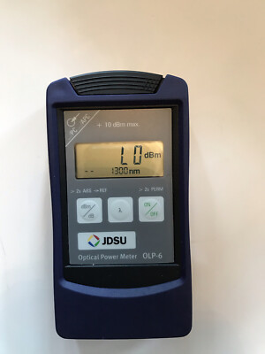 JDSU OLP-6 Optical Power Meter BN: 2256/02 New Free Shipping | eBay