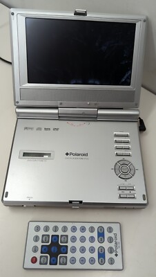 Polaroid PDM-0722 Portable DVD Player (7") in case tested free Returns ...