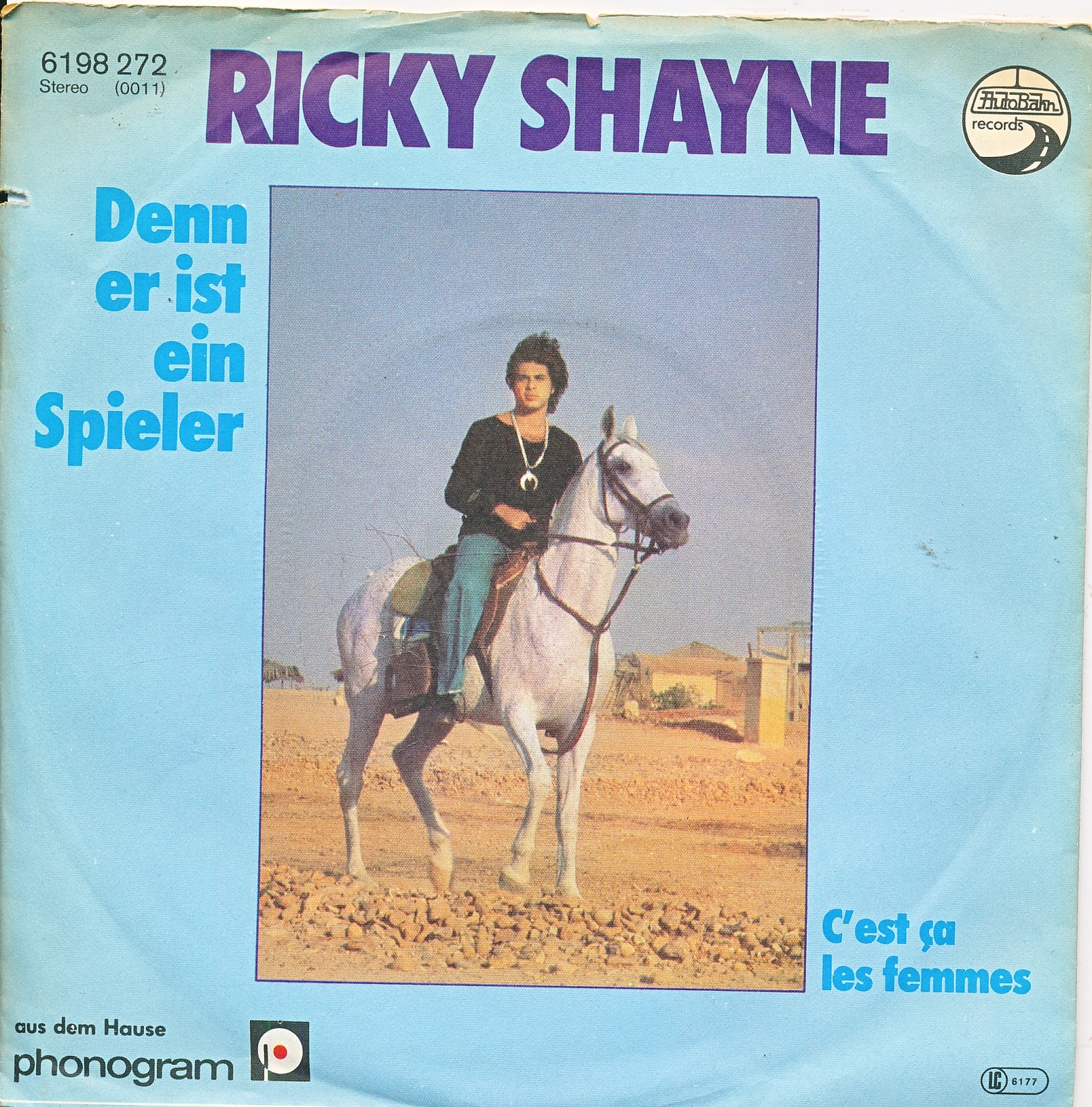 Denn er ist ein Spieler - Ricky Shayne - Single 7" Vinyl 295/15 | eBay